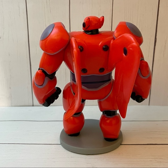 Disney | Toys | Disney Big Hero 6 Baymax Red Armor Toy Figure | Poshmark
